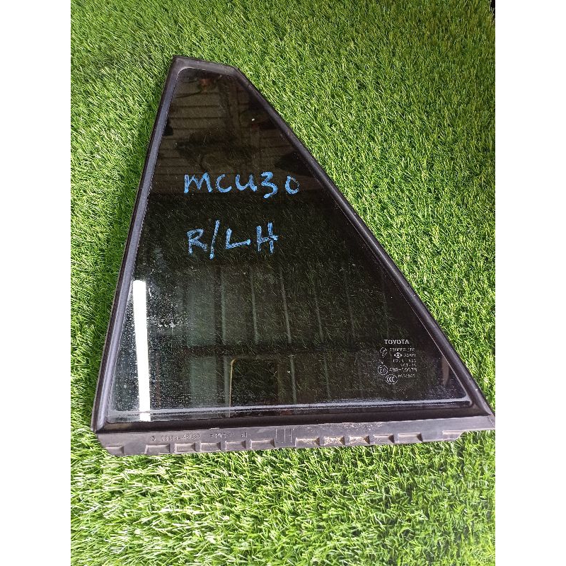 TOYOTA HARRIER MCU30 REAR QUATER GLASS LEFT HAND | Shopee Malaysia