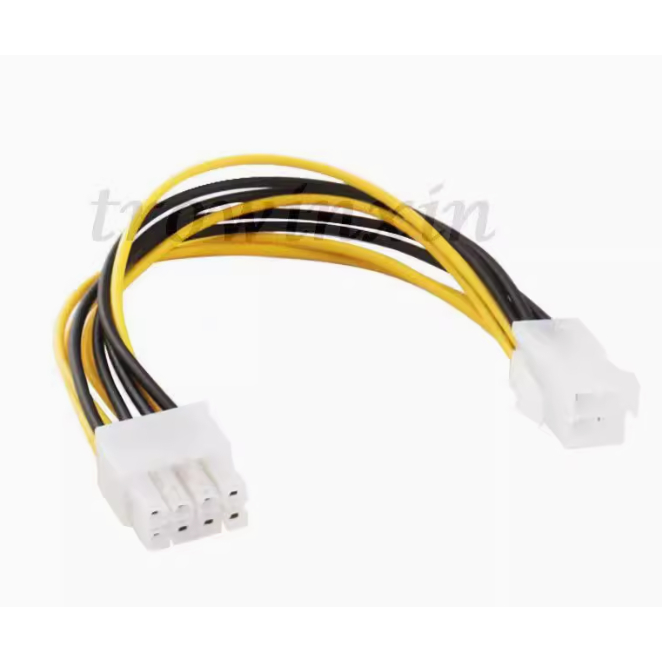 CPU Power Cable 4 pin to 8 pin | Shopee Malaysia