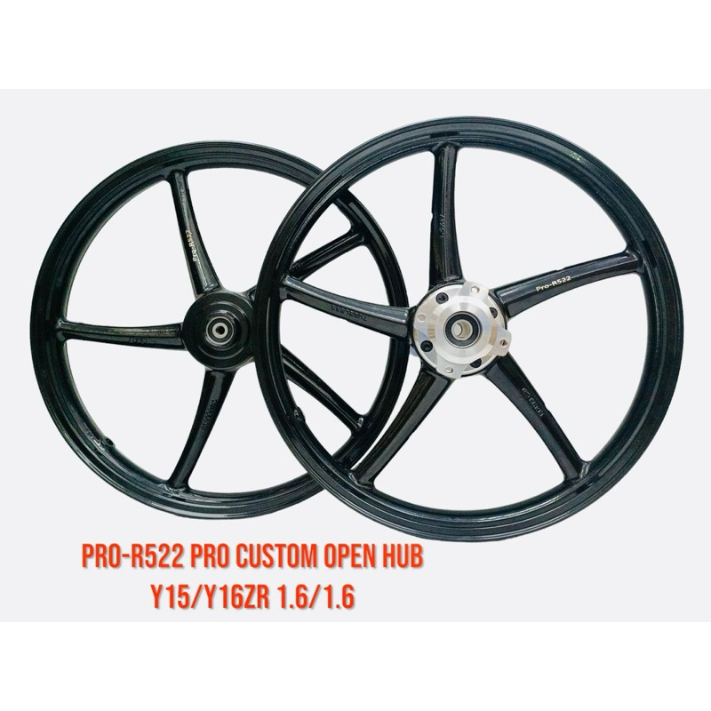 Hypertech Sport Rim Pro-R522 SP 522 Custom Open Hub Y15ZR Y16ZR 5 ...