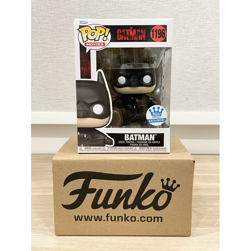 [Authentic] Funko Pop! 1196 BATMAN The Batman Funko Shop Exclusive ...