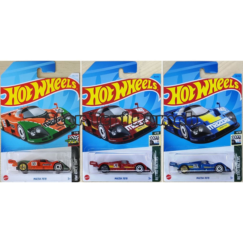 Hot Wheels Mazda 787B [HW Race Day Retro Racers] | Shopee Malaysia