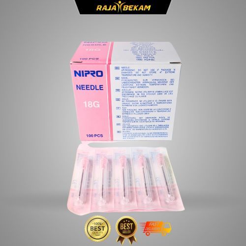NIPRO NEEDLE 18G x 1 1/2 ″ Jarum fasdhu saiz 18G | Shopee Malaysia