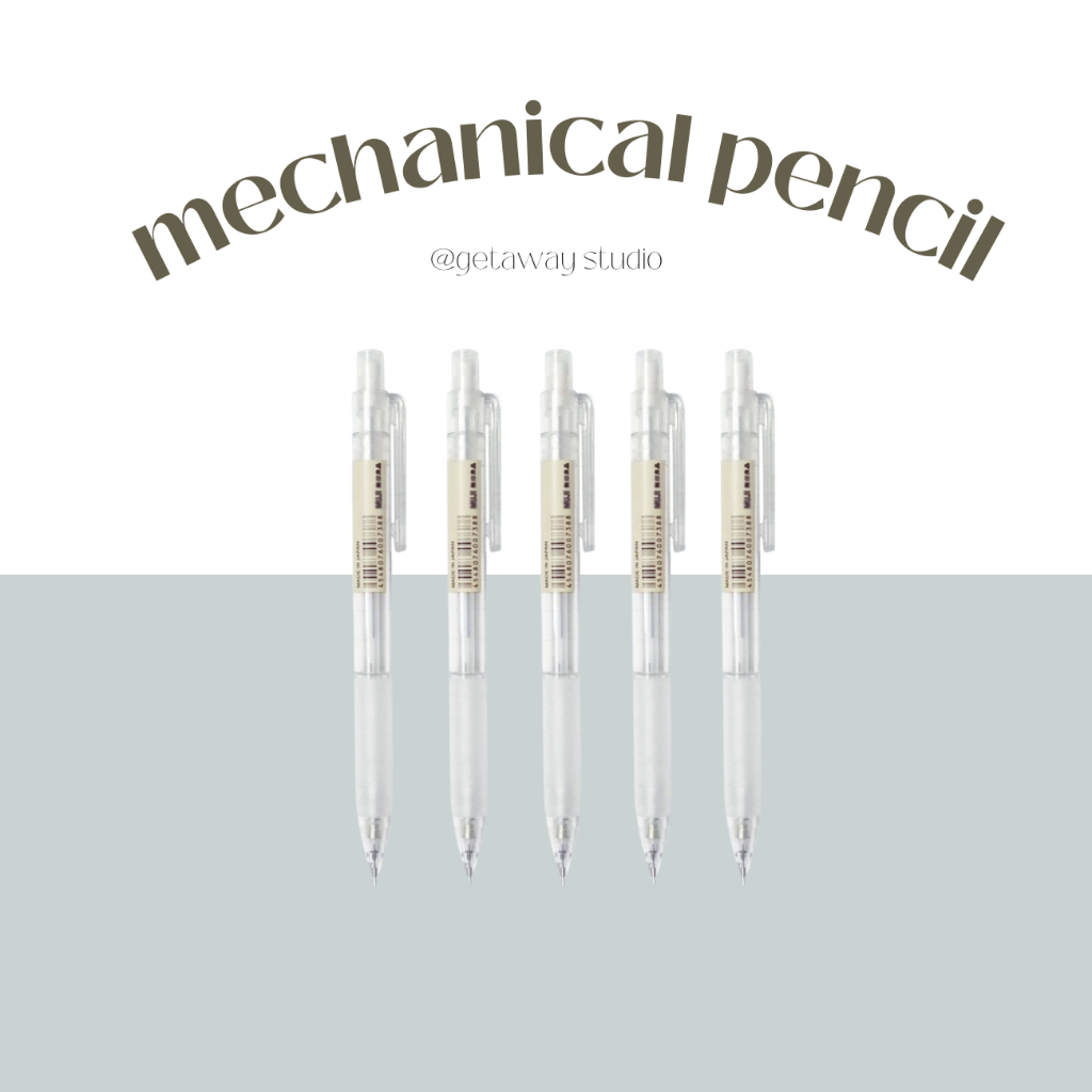 [Getaway Studio] MUJI Mechanical Pencil | Shopee Malaysia