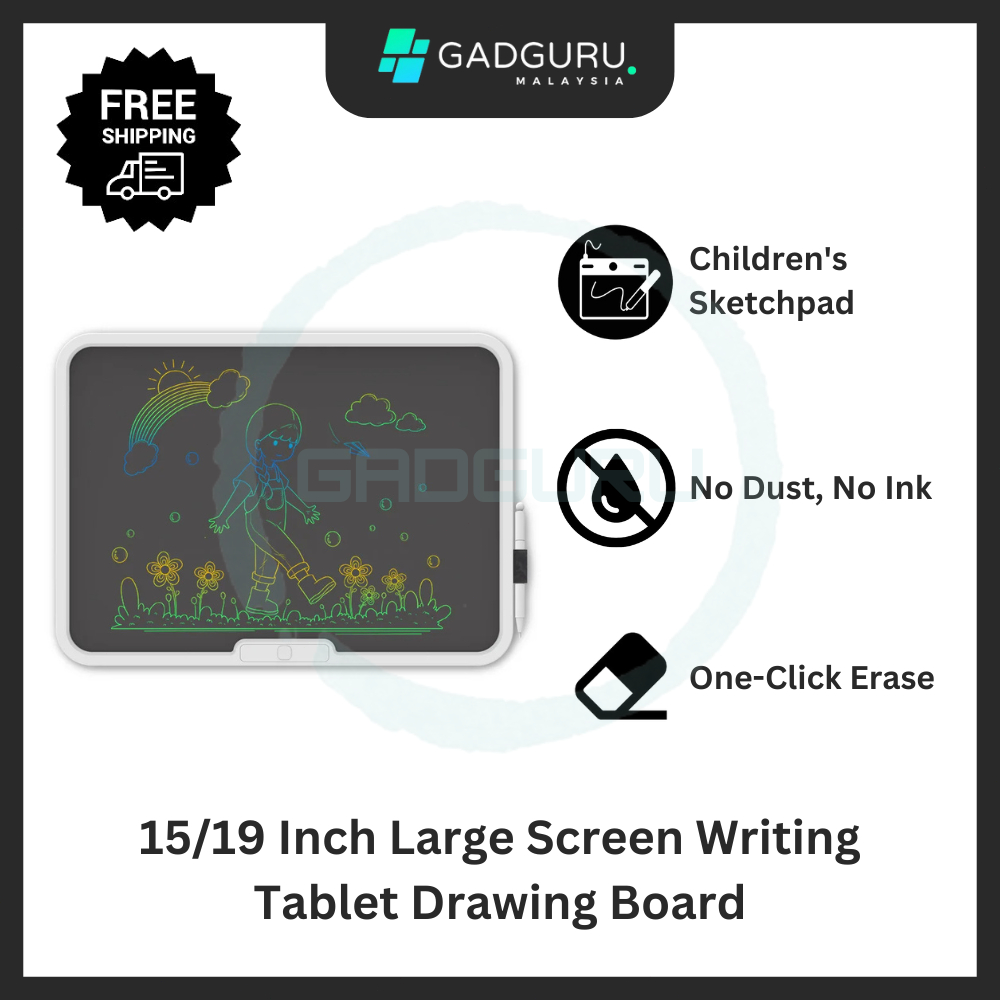 15/19 Inch Large Screen Writing Tablet Drawing Board | Children's ...