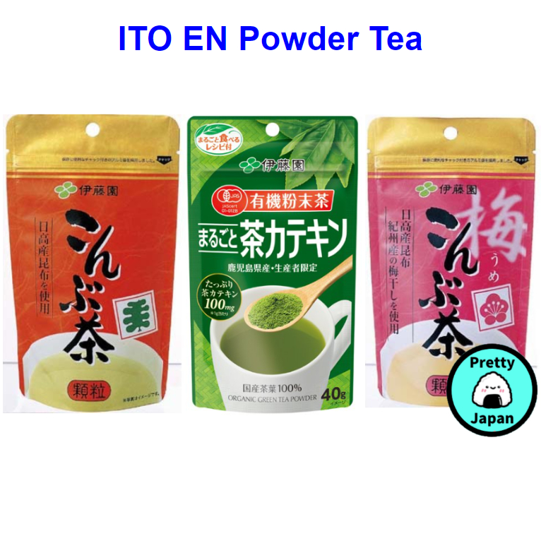 ITO EN Powder tea | Kelp tea (Kombucha) / Green tea with Catechin ...