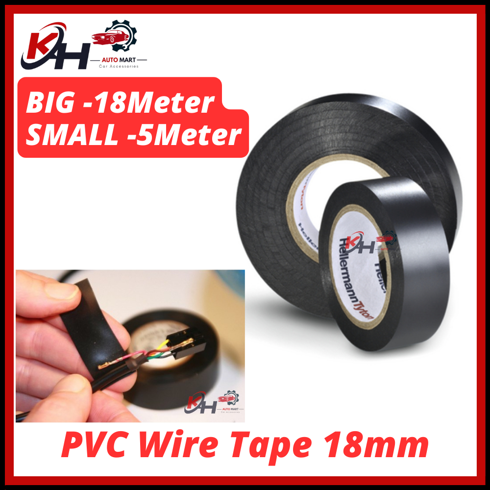19mm*18/5 meter PVC WIRE TAPE Heavy Duty Vinyl Insulation Electrical ...