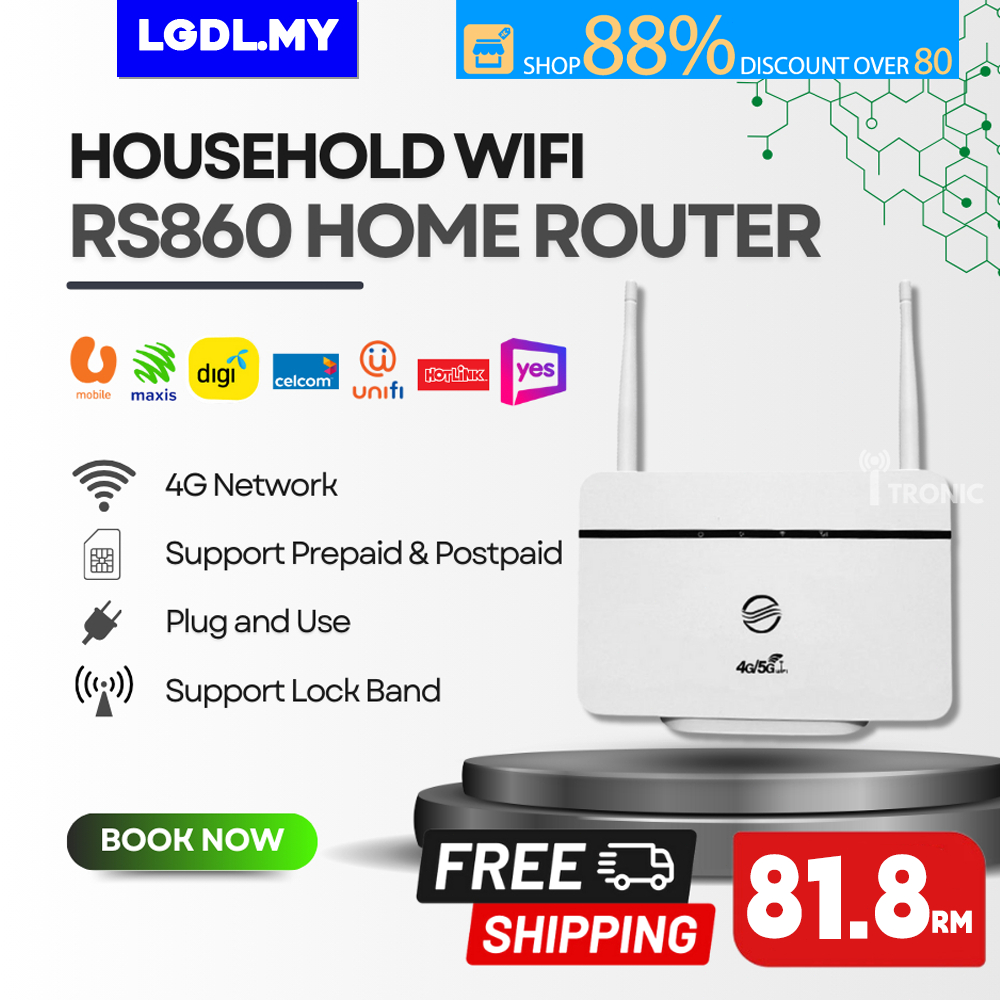 MODIFED WHITE ROUTER,Unlimited WiFi MOEDM,SUPPORT 4G LTE CELCOM SIMKAD ...