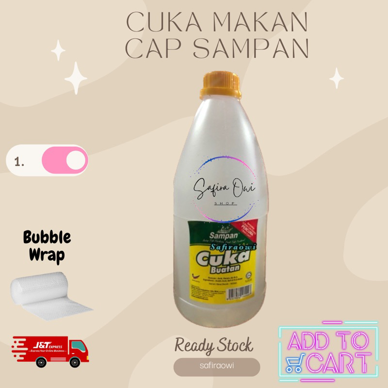 🔥READY STOCK 🔥Cuka buatan cap sampan 1800ml / Cuka makan | Shopee Malaysia