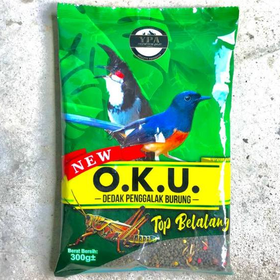 DEDAK MAKANAN BURUNG OKU TOP BELALANG MURAI SERINDIK | Shopee Malaysia