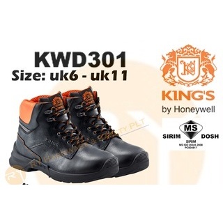 KING'S KWD301 COMFORT RANGE SERIES - KWD301-N MID-CUT LACED-UP SAFETY ...