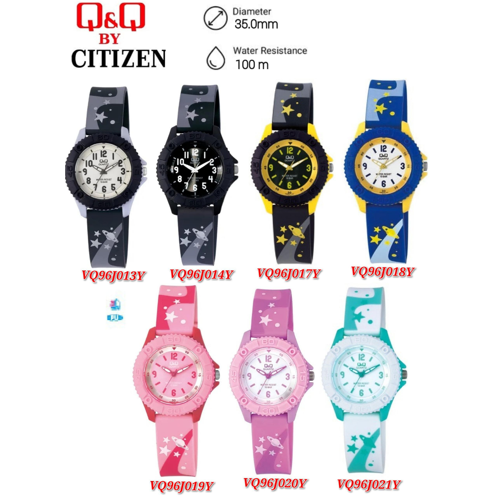 Q&Q Watch by Citizen VQ96 Kids Collection, Children's watches | Shopee ...