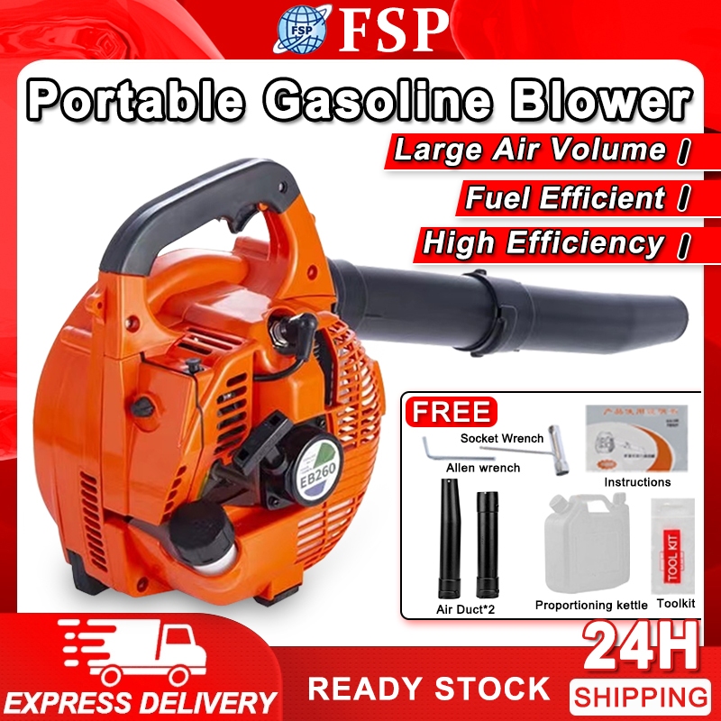 Petrol Blower Angin EB260 2-Stroke Air Blower Leaf Blower Daun Kering ...
