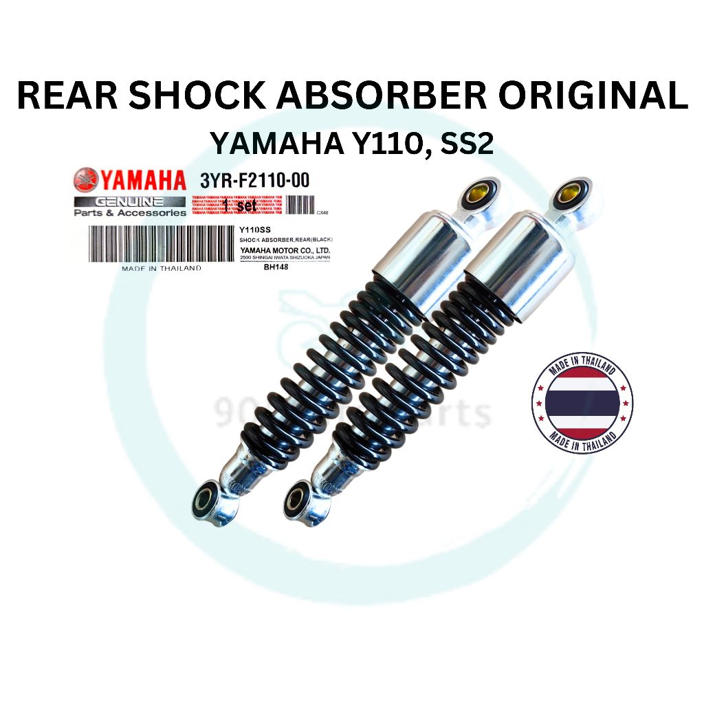 MOTOR YAMAHA Y110 SS 3YR Y110 SS2 4VH REAR SHOCK ABSORBER ORIGINAL MADE ...