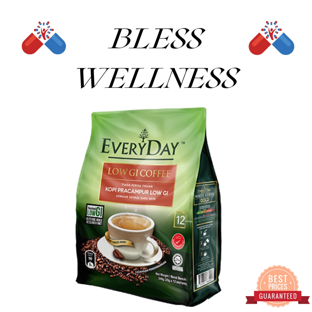 EVERYDAY LOW GI Coffee 20g x 12's | Shopee Malaysia