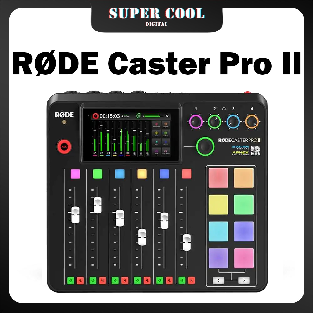 RØDE Caster Pro II Integrated Audio Production Studio | Shopee Malaysia