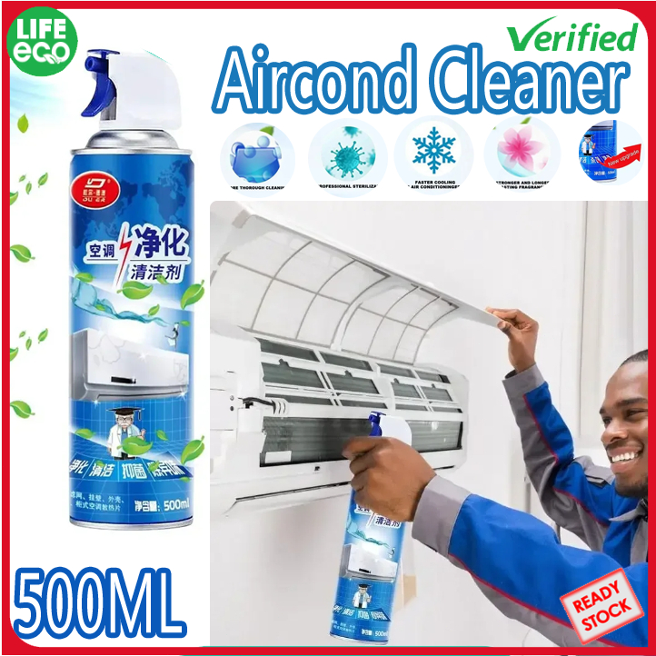 Air Conditioner Cleaning Spray Aircond Cleaner Multi Purpose AC Foam ...