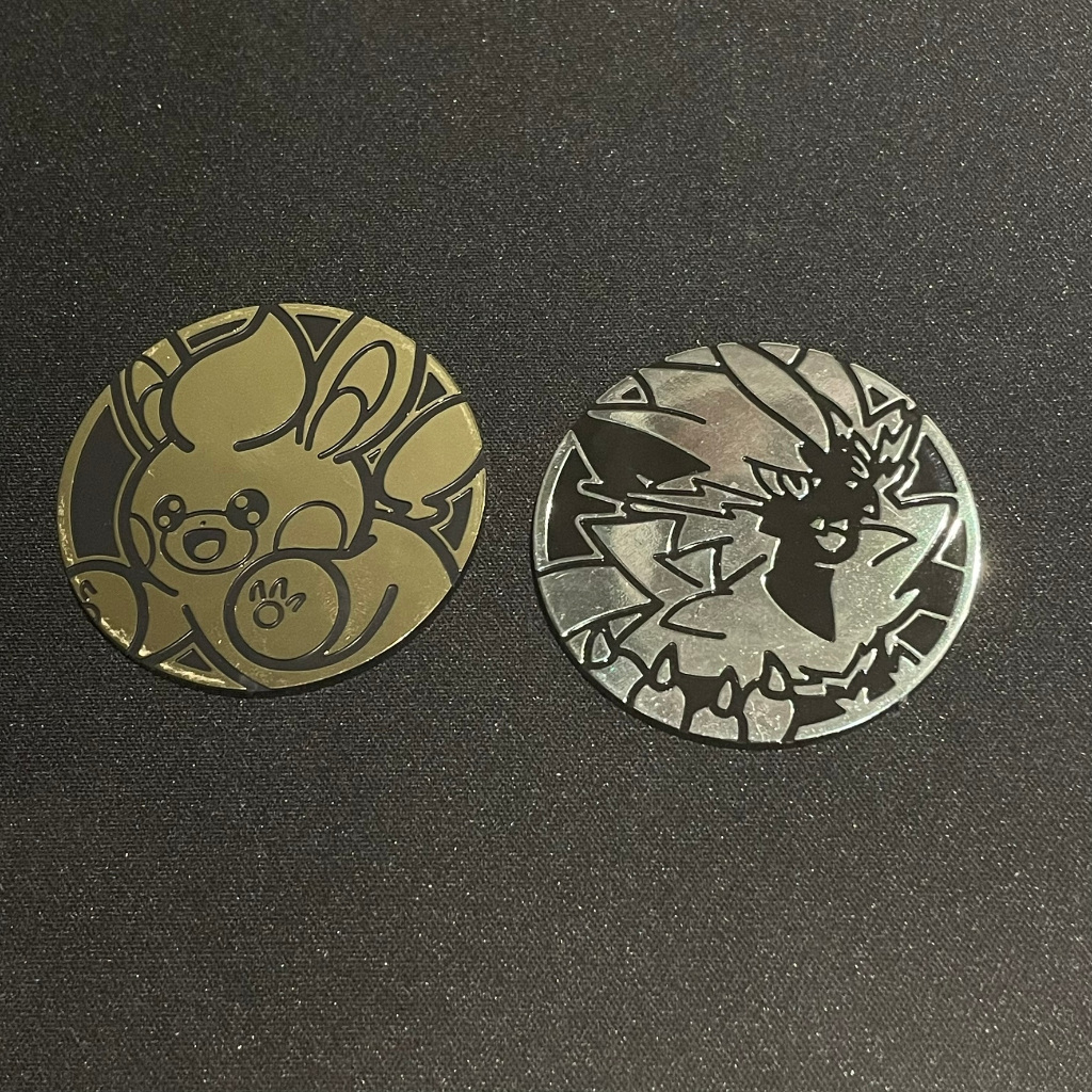 Pokemon Trading Card Game TCG: Pokemon Coins (Zeraora, Mew, Pikachu ...
