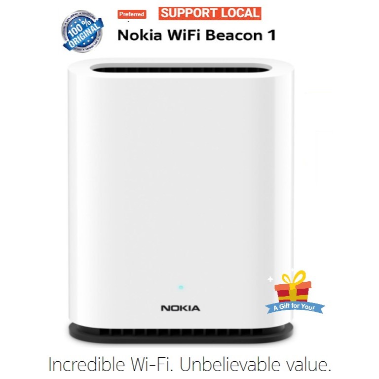 Used - Nokia WiFi Beacon 1 WiFi Mesh Router System Supports AC1200 ...