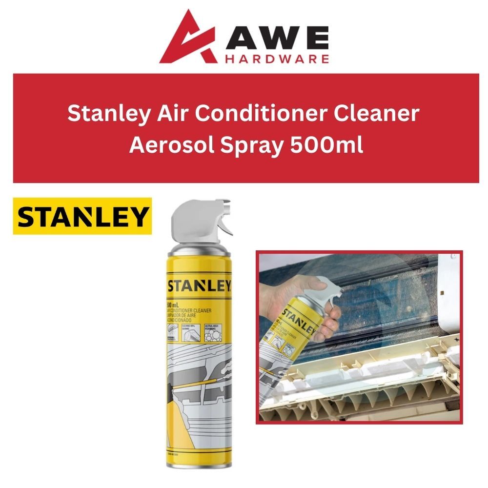 Stanley Air Conditioner Cleaner Aerosol Spray 500ml SXAU-ACC054 ...