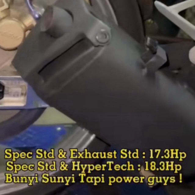(back pressure) hypertech exhaust y16 y15 y15zr LC135 v1-v8 LCV8 LCFi ...
