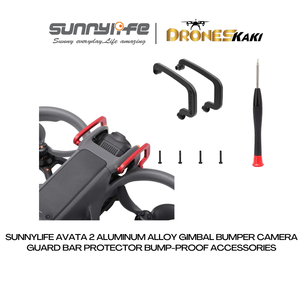Sunnylife Avata 2 Aluminum Alloy Gimbal Bumper Camera Guard Bar ...