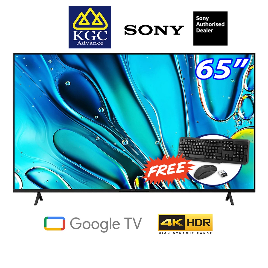 SONY 65" K-65S30 4K HDR Processor X1™ Smart TV (Google TV) [Free ...