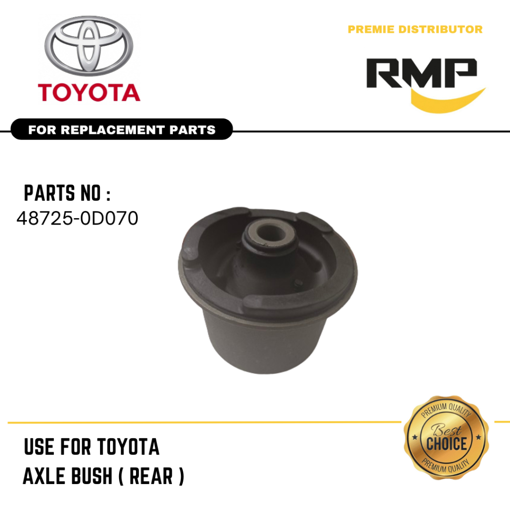 TOYOTA REAR AXLE BUSH FOR TOYOTA VIOS (NCP93 ) | Shopee Malaysia