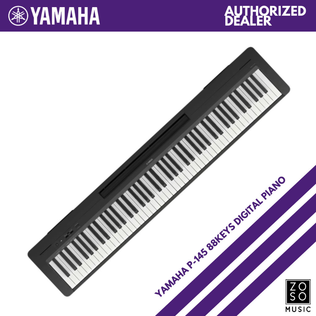 YAMAHA P145 88-KEYS STYLISH DIGITAL PIANO | Shopee Malaysia