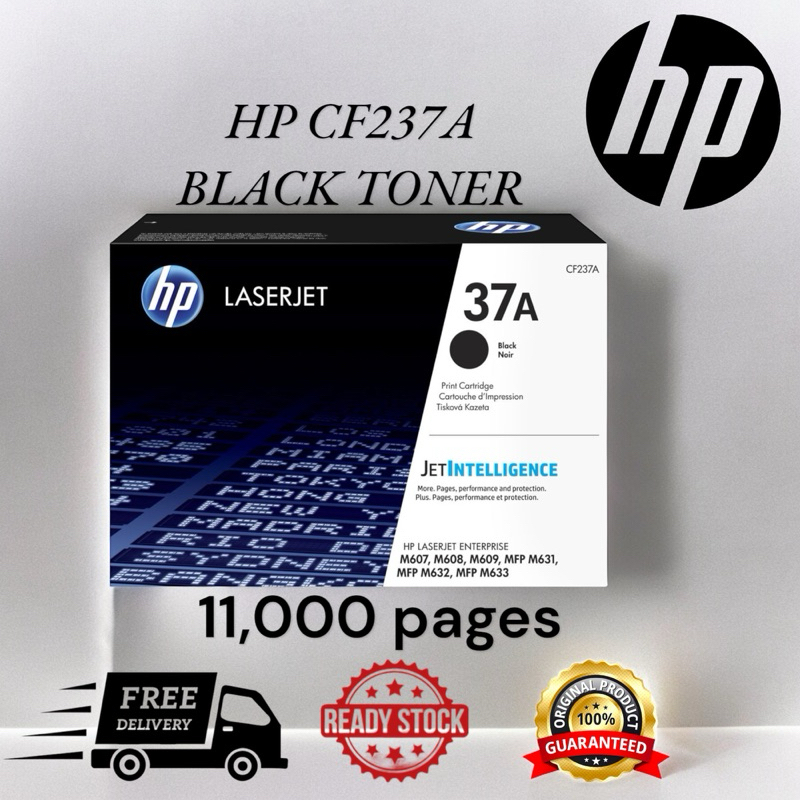 HP CF237A 237A 37A Original Laserjet Toner Cartridge | Shopee Malaysia