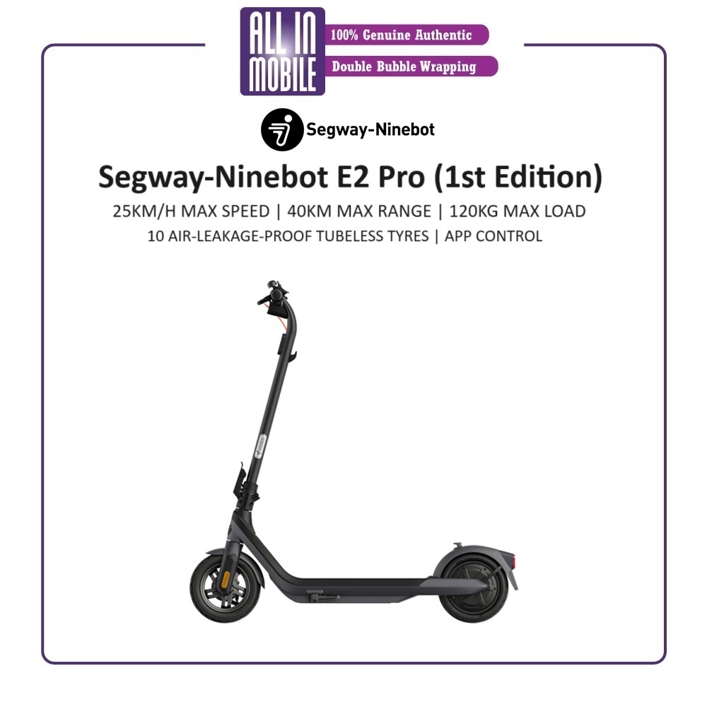 Segway Ninebot KickScooter E2 Pro 1st Edition (Turn-Indicator Light I ...