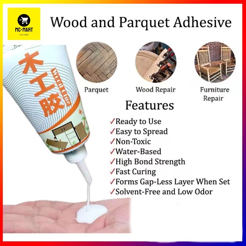 Wood And Parquet Wall Adhesive Glue 200G Wood Work Parquet Gam Untuk ...