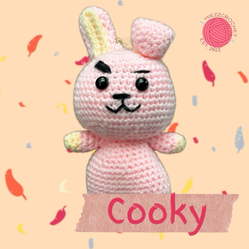 🧸 [Pre-order] Handmade Cute BT21 Cooky character Amigurumi Crochet ...