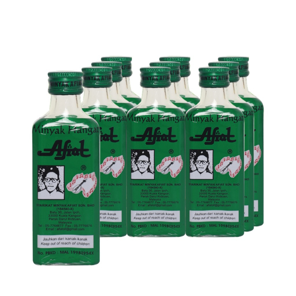 Afiat Hangat Gold Spray minyak angin /urut massage oil (afiat 50ml ...