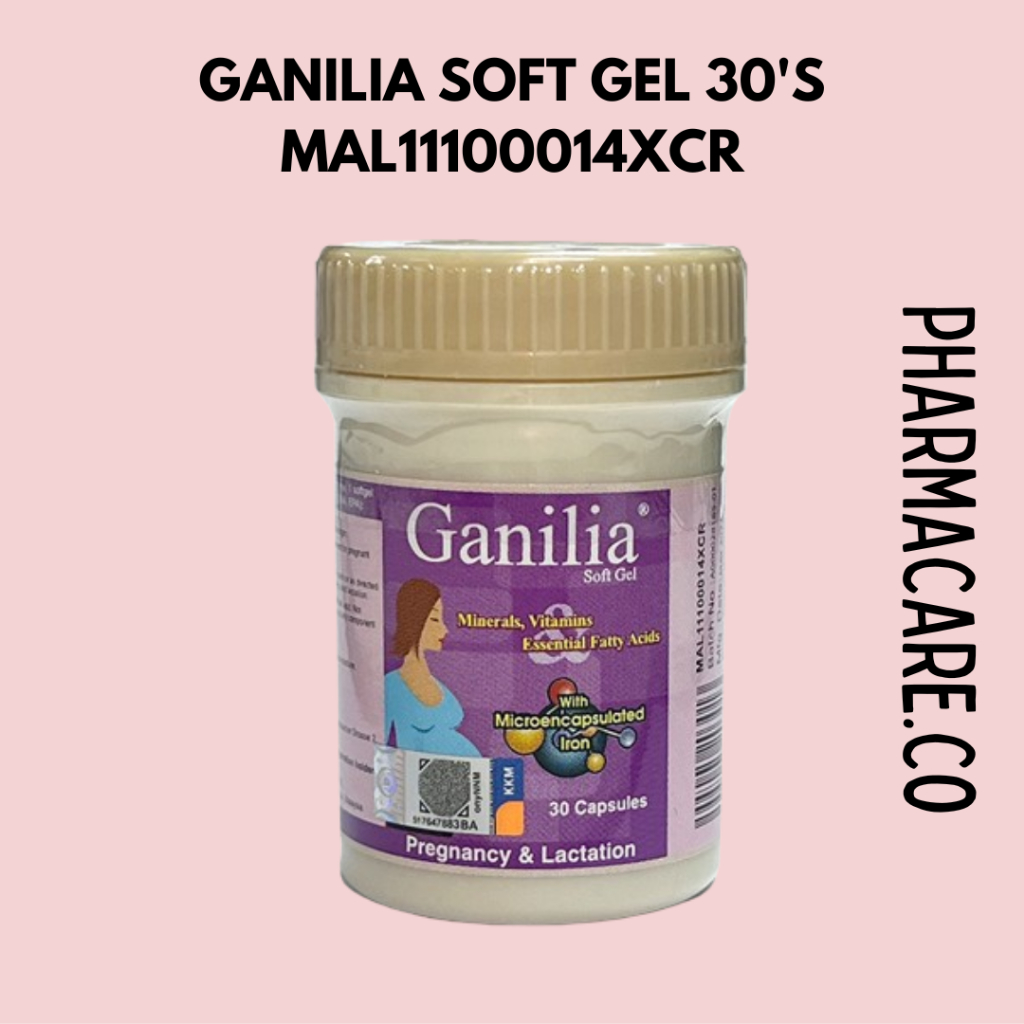 LULUS KKM GANILIA SOFT GEL 30'S PHARMACARE.CO | Shopee Malaysia