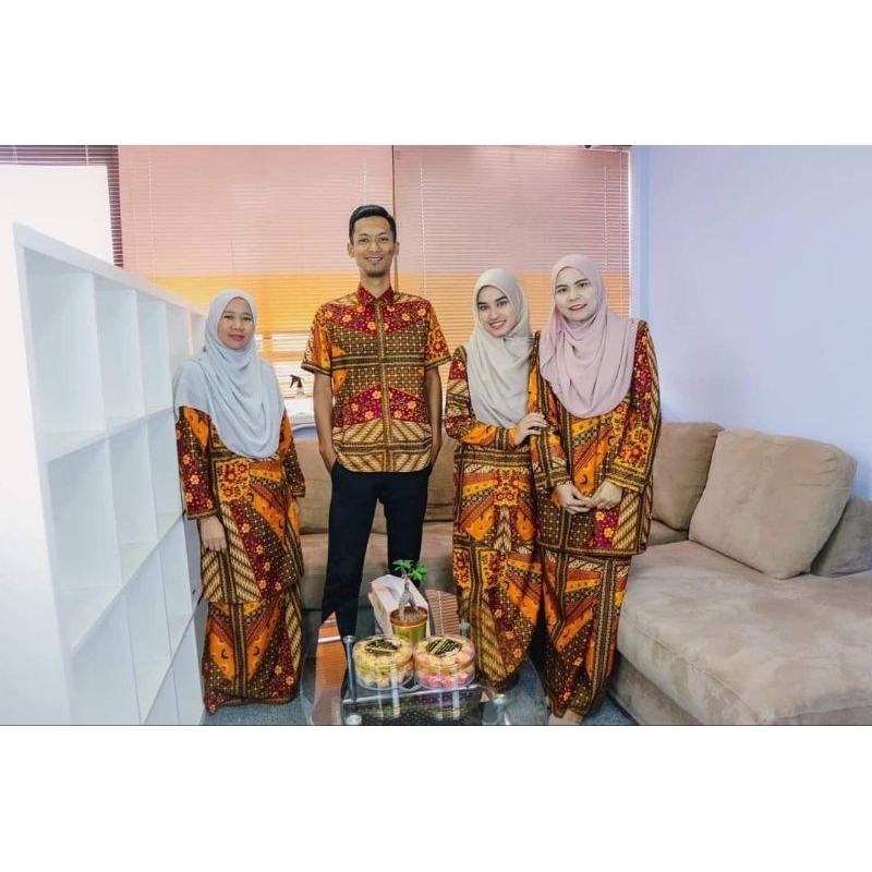 Kain Batik Cantik Ironless Noor Arfa packaging Ziploc | Shopee Malaysia
