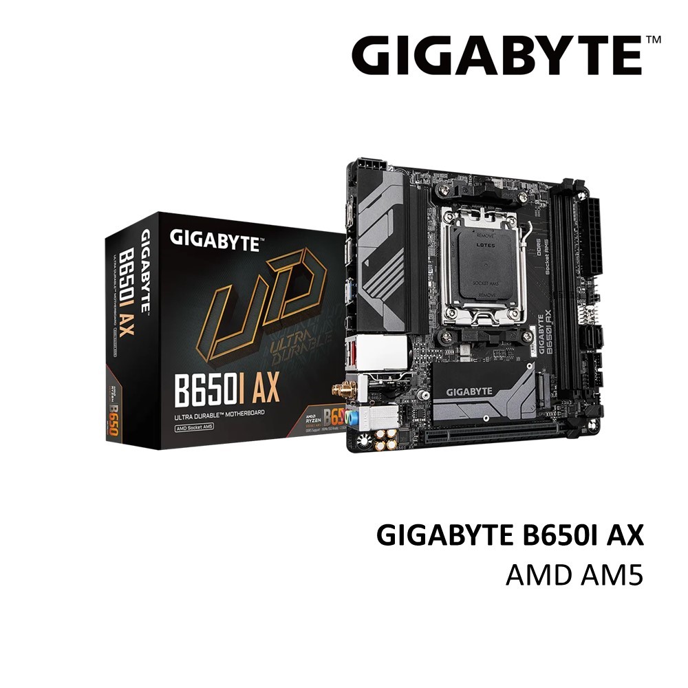 GIGABYTE B650I AX AMD AM5 ITX MOTHERBOARD | Shopee Malaysia