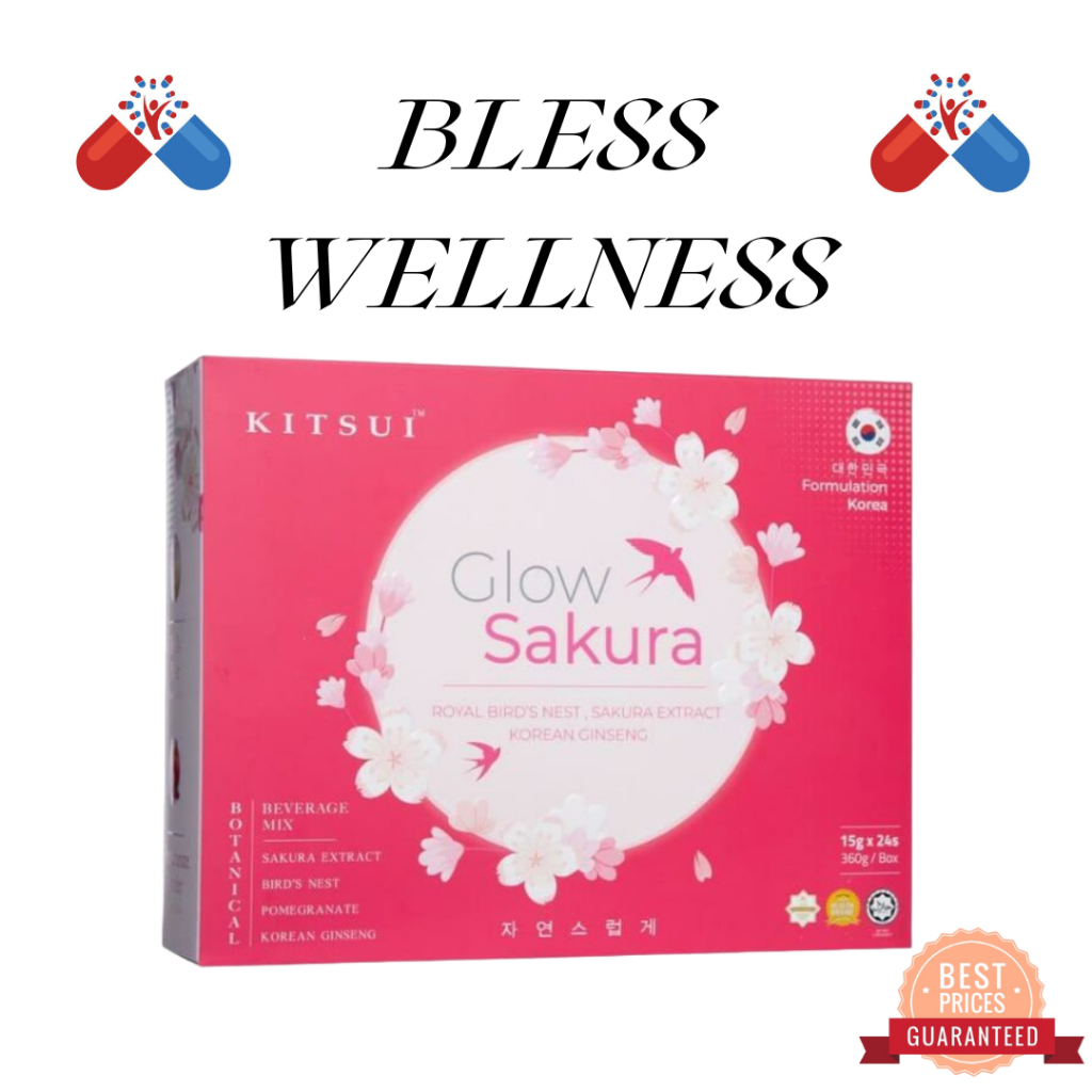KITSUI GLOW SAKURA 15G X 24 SACHETS | Shopee Malaysia