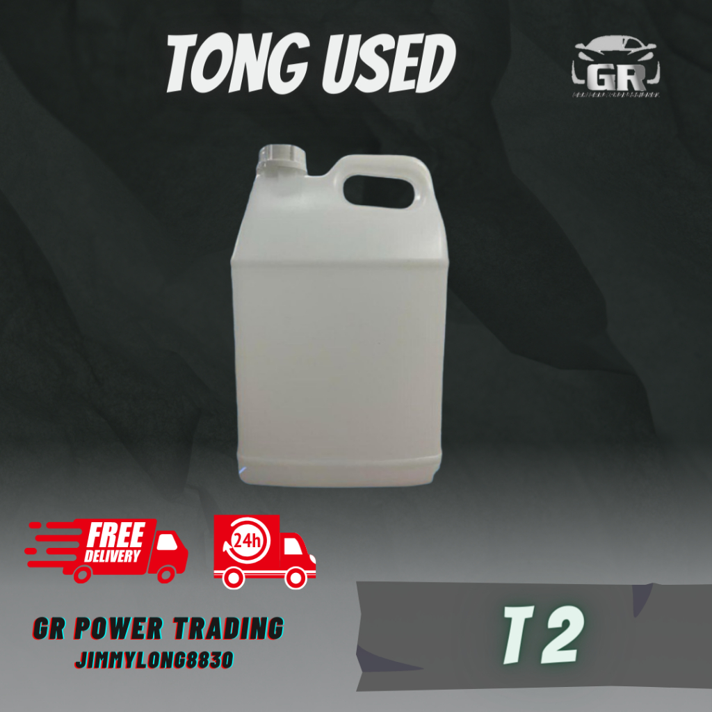 (USED) 5L White Can Tong Putih | Shopee Malaysia