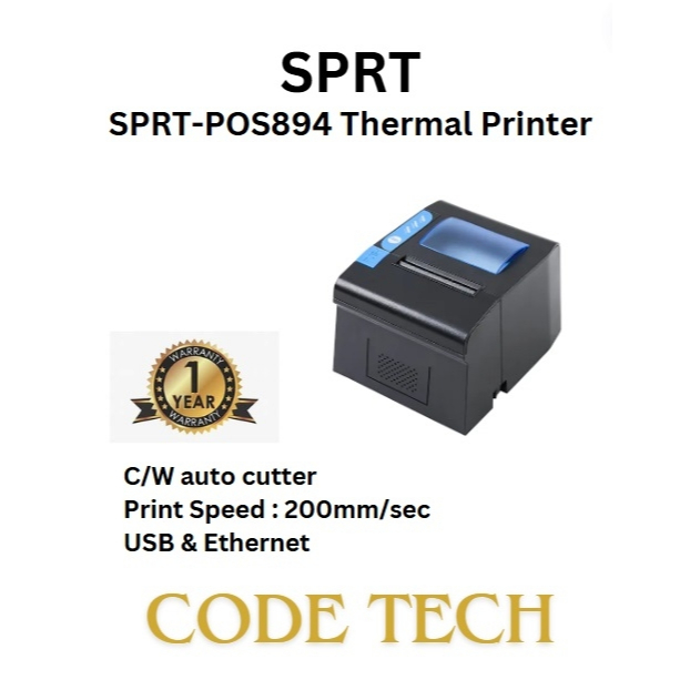 SPRT SP-POS894 receipt printer Low Cost 80mm Point of Sale System POS ...