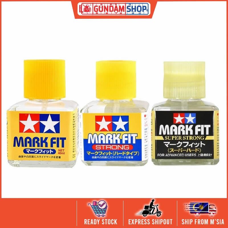 Tamiya Mark Fit Strong Super Strong Water Decal Solution 40ml | Shopee ...