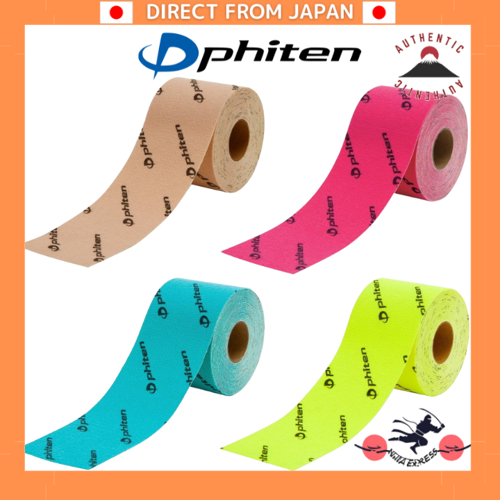 Phiten Titanium Tape X30 Stretch Type Sports 5.0cmX4.5m Beige Yellow ...