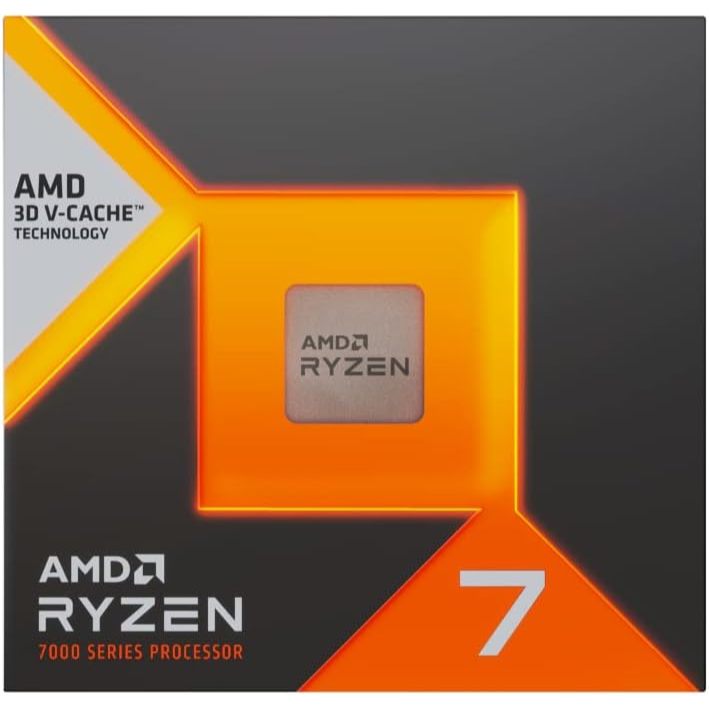 AMD Ryzen 7 7800X3D / 7700 / 7700X AM5 Gaming Processor (8-Cores/16 ...