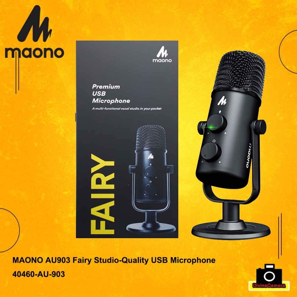 MAONO AU903 Fairy Studio-Quality USB Microphone | Shopee Malaysia