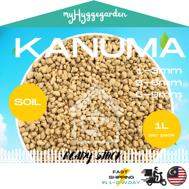 [1L PACK] KANUMA SOIL For Planting Gardening Cactus Succulent Plant ...