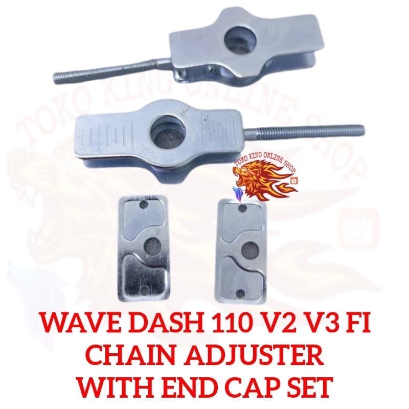 1SET WAVE DASH V2 V3 FI 110 125/DASH125I/DASH125/WAVE125I/W125-I CHAIN ...