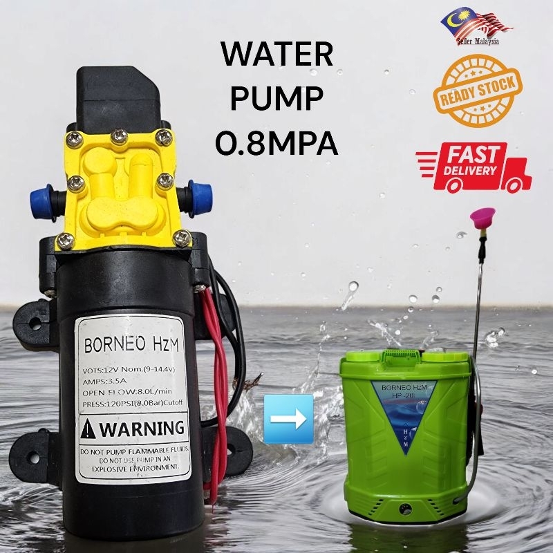 💥CLEARANCE SALE 💥WATER PUMP FOR PUMP SPRAYER BATTERY 0.8MPA | Shopee Malaysia