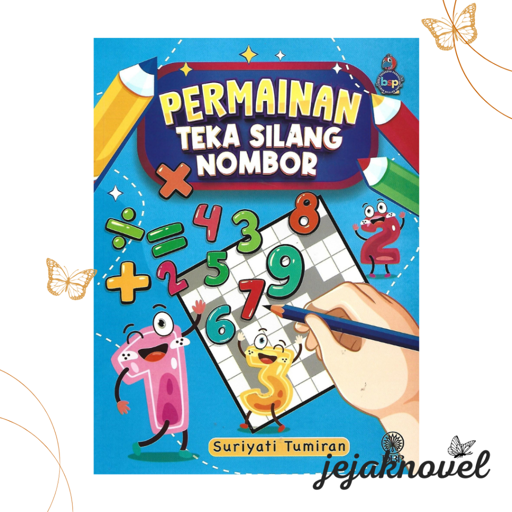Permainan Teka Silang Nombor | Buku Sokongan Pendidikan | DBP | Shopee ...