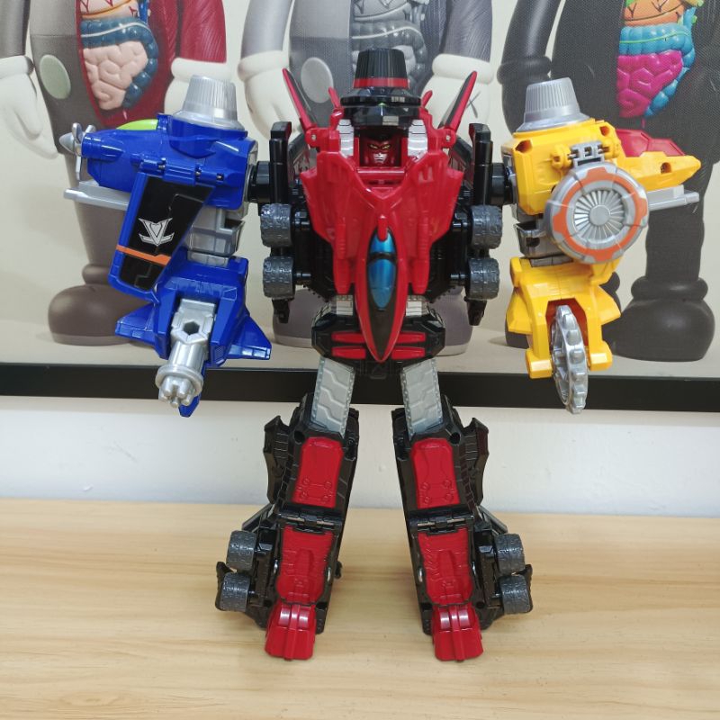 Bandai Power Rangers Kaitou Sentai Lupinranger VS Keisatsu Sentai Pat ...