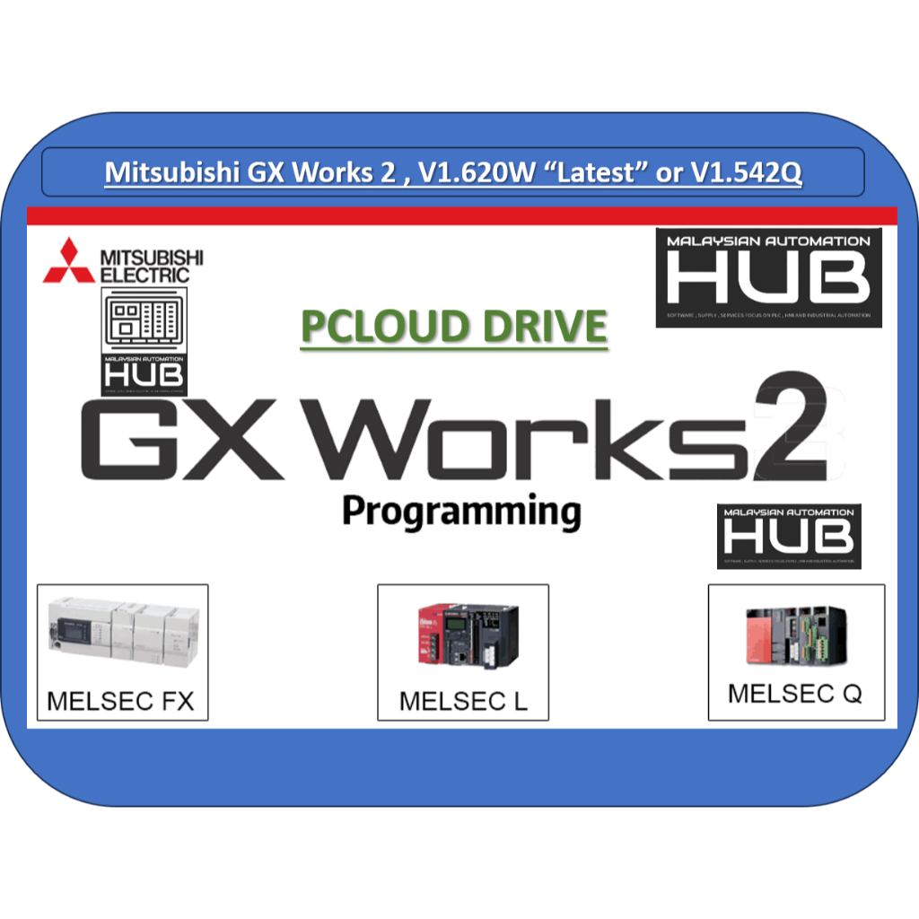 GX Works 2 Installer (V1.620W EU / V1.542Q) And/Or Melsoft Library ...