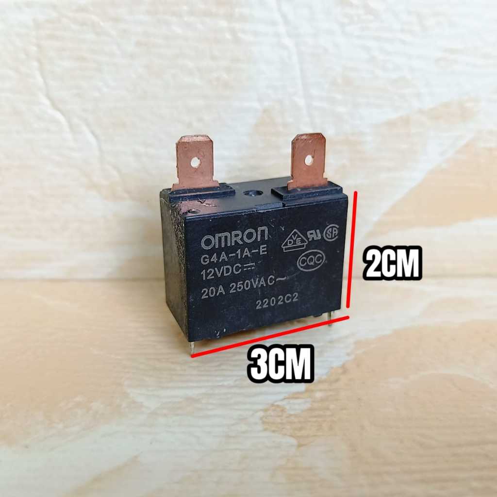 G4A-1A-E-12VDC daikin Omron power relay aircond indoor PCB control ...
